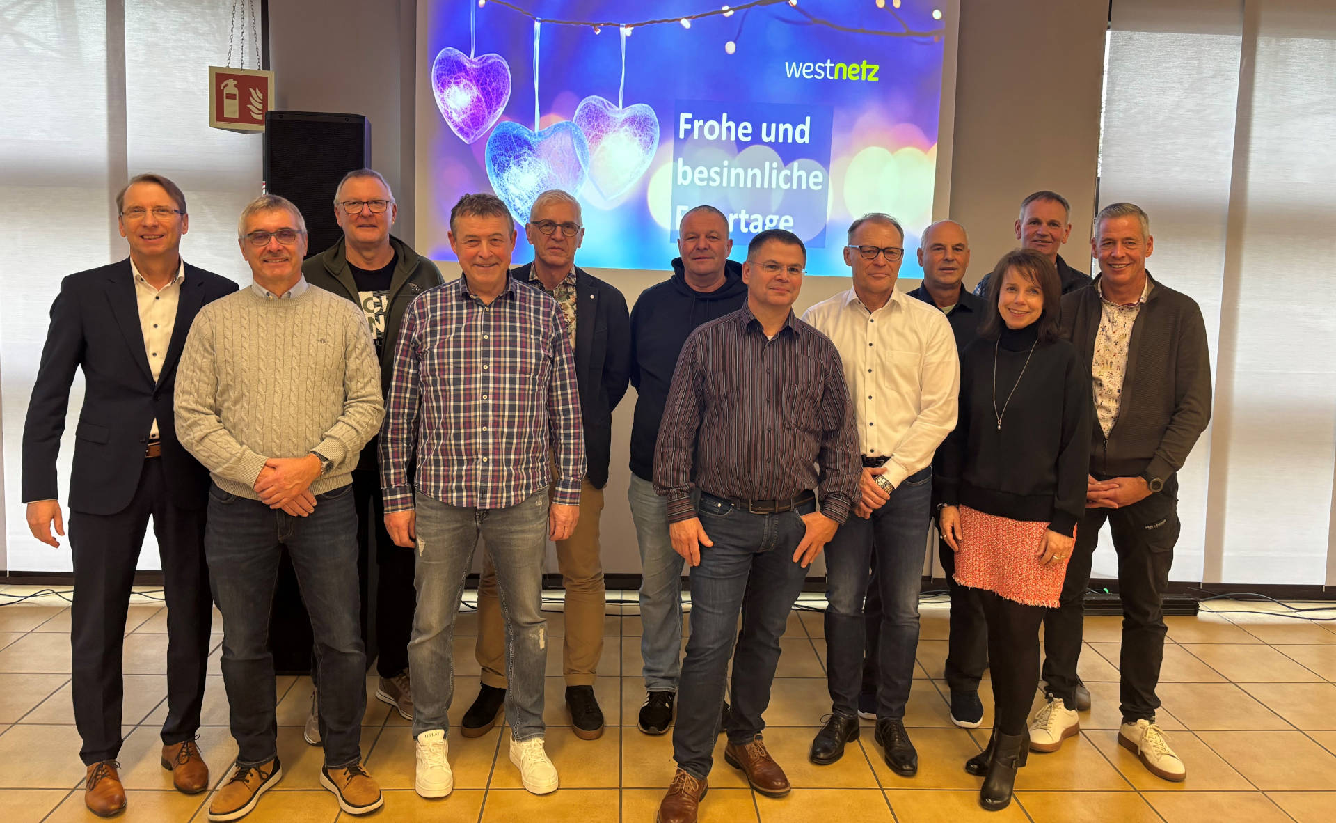 Ehrung der Jubilare bei Westnetz in Trier