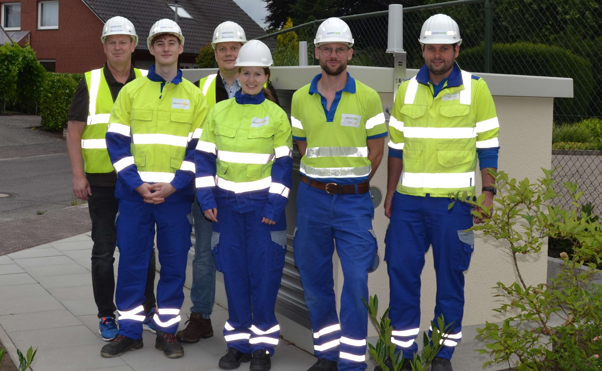 Verstärkung der Stromnetzinfrastruktur in Heek